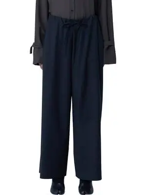 TOTÊME TOTEME Drawstring Wool Dinner Pants
