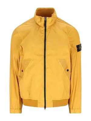 Stone Island Crinkle Reps Nylon Bomber Jacket - Multicolor