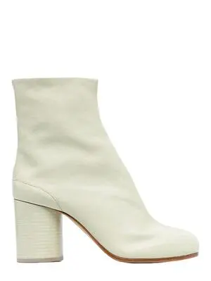 MAISON MARGIELA Tabi Ankle Boots - White
