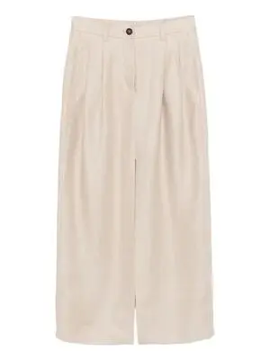 Brunello Cucinelli Linen Skirt - Multicolor