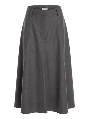 BRUNELLO CUCINELLI BRUNELLO CUCINELLI Linen Skirt