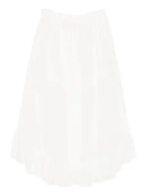 Zimmermann Asymmetric & Draped Skirts - White