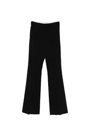Max Mara Flared Trousers - Black