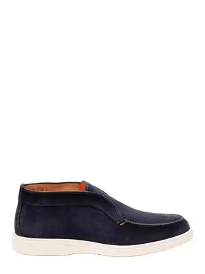 Santoni SANTONI Suede Ankle Boots Multicolor