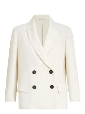 Brunello Cucinelli Double Breasted Blazer - Multicolor