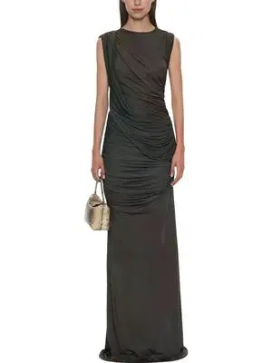 Christopher Esber Verve Twisted Tank Dress - Grey