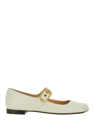 Chloé Ballerina Polly Flats - Cream