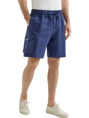 Brunello Cucinelli Linen Cargo Shorts - Multicolor