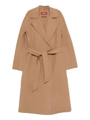 Max Mara Oversized Belted Coat - Brown