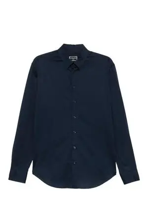 Giorgio Armani Slim Fit Cotton Shirt - Multicolor