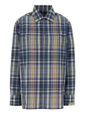 GOLDEN GOOSE Embroidered Cotton Shirt - Multicolor