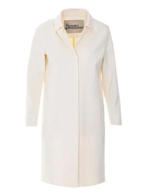 Herno First Act Peacoat - White