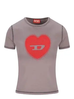 DIESEL® T-uncuties-long-s5" T-shirt - Multicolor