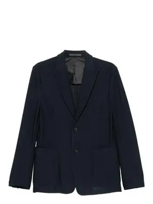 Giorgio Armani Icon Single-breasted Blazer Jacket - Multicolor