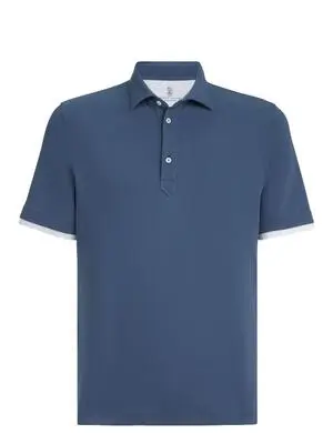 Brunello Cucinelli Cotton Polo Shirt - Multicolor