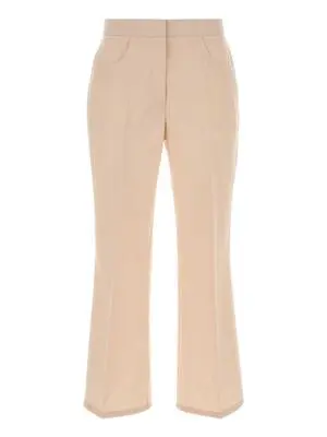 JIL SANDER Light Wool Pants - Pink
