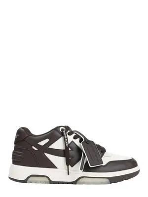 Off-White OFF-WHITE Out Of Office Leather Sneakers Multicolor