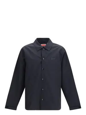 Kenzo Lightweight Cotton And Nylon Coach Jacket - Black