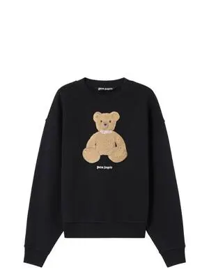 Palm Angels Bear Graphic Crewneck Sweatshirt - Multicolor