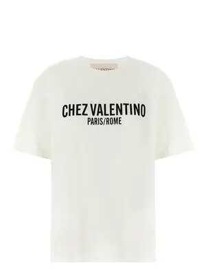 Valentino Garavani Chez " Cotton T-shirt - Multicolor