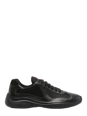 Prada America's Cup Leather Sneakers - Multicolor