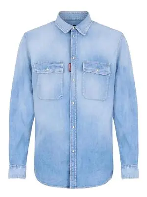 Dsquared2 Dsquared2 Men `Canadian Vintage` Shirt Multicolor