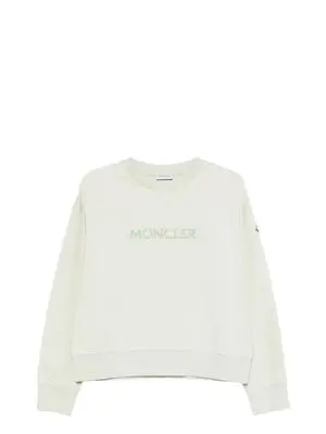 Moncler Crewneck Long Sleeve Sweatshirt - Green