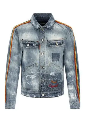 Dsquared2 La Jean Denim Jacket - Blue