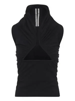 Rick Owens Prong Ss Top - Black