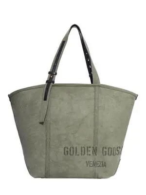 GOLDEN GOOSE Canvas Tote Bag - Multicolor