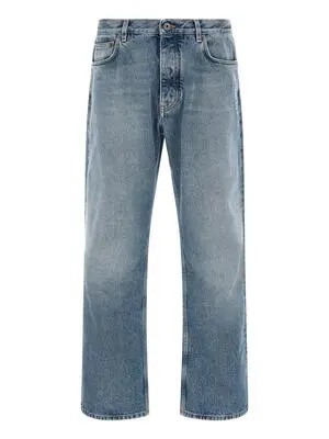 Off-White Half Arrow Denim Jeans - Blue