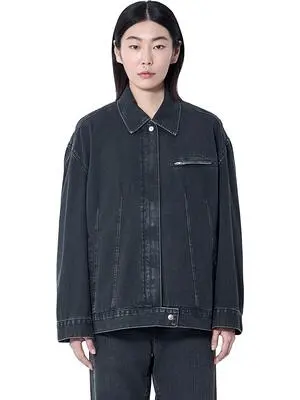 Our Legacy Draft" Japanese Denim Jacket - Black