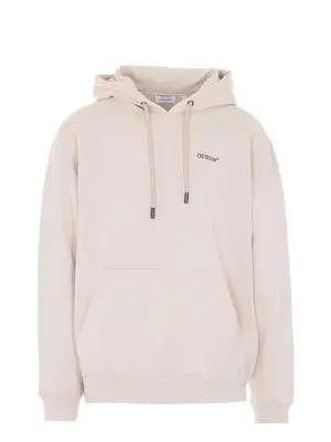Off-White Half Arrow Skate Hoodie - Cream
