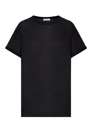 BRUNELLO CUCINELLI BRUNELLO CUCINELLI Lightweight Cashmere And Silk Sweater With Lurex Inserts