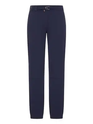 Moncler Stretch Technical Fabric Trousers - Blue