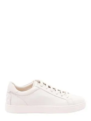 TOD'S Calf Leather Lace-up Sneakers - Multicolor