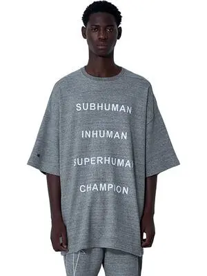 Rick Owens Tommy T-shirt - Gray