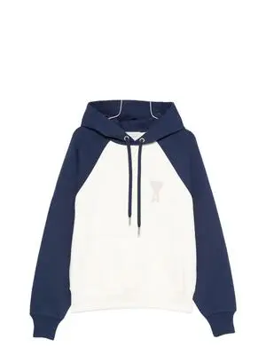 AMI Paris De Coeur Cotton Hoodie - Multicolor
