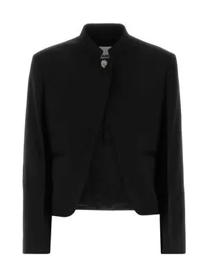 JIL SANDER Wool Blazer - Black