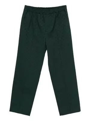 Gucci Allover Pattern Trousers - Green