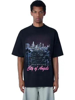 Balenciaga City Of Angels T-shirt - Black