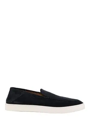 Giorgio Armani Leather Slip-on Sneakers - Multicolor