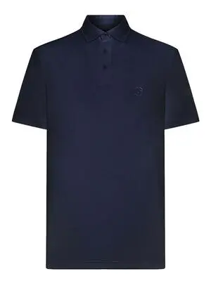 Giorgio Armani Interlock Cotton Polo Shirt - Multicolor