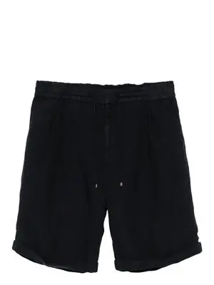 Brunello Cucinelli Linen Bermuda Shorts - Multicolor