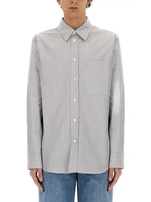 Bottega Veneta Cotton Shirt - Gray