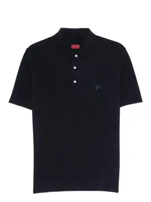 Isaia Polo Shirts - Blue