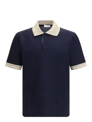 FERRAGAMO Short-sleeve Polo Shirt - Blue