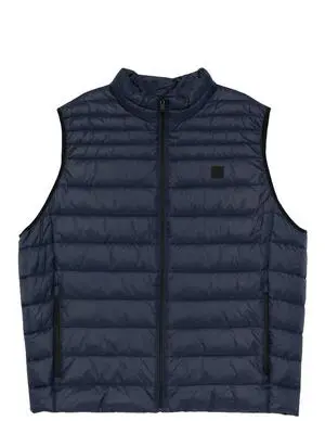 BOSS Padded Zip-up Vest - Blue