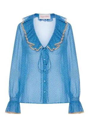 Valentino Garavani Printed Silk Shirt - Multicolor