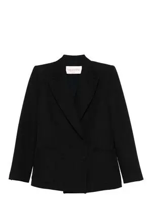 Valentino Garavani Double-breasted Wool Jacket - Multicolor